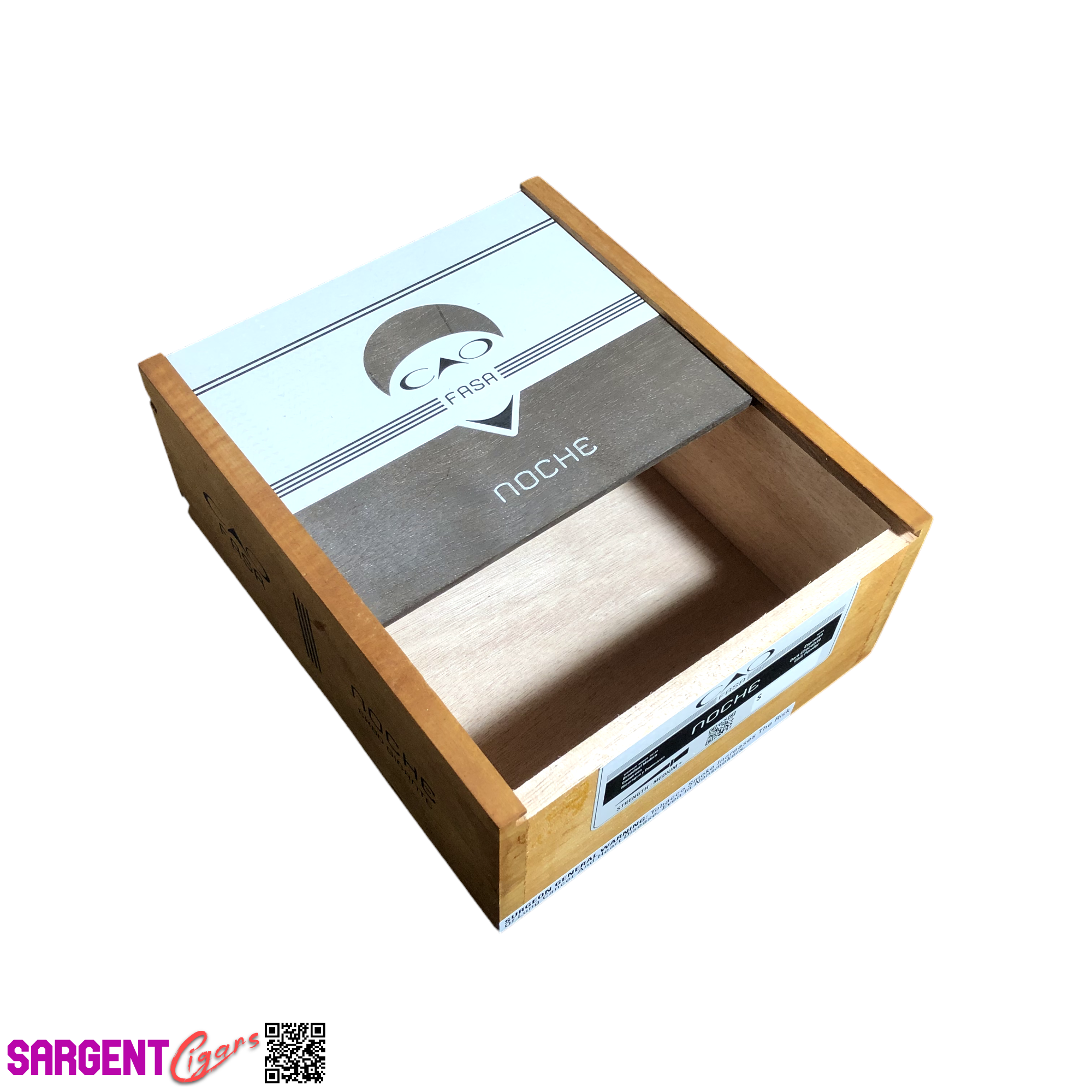 Cao Fasa Gigante Empty Wooden Cigar Box 7x8.5x3.5 (1) – Sargent Cigars