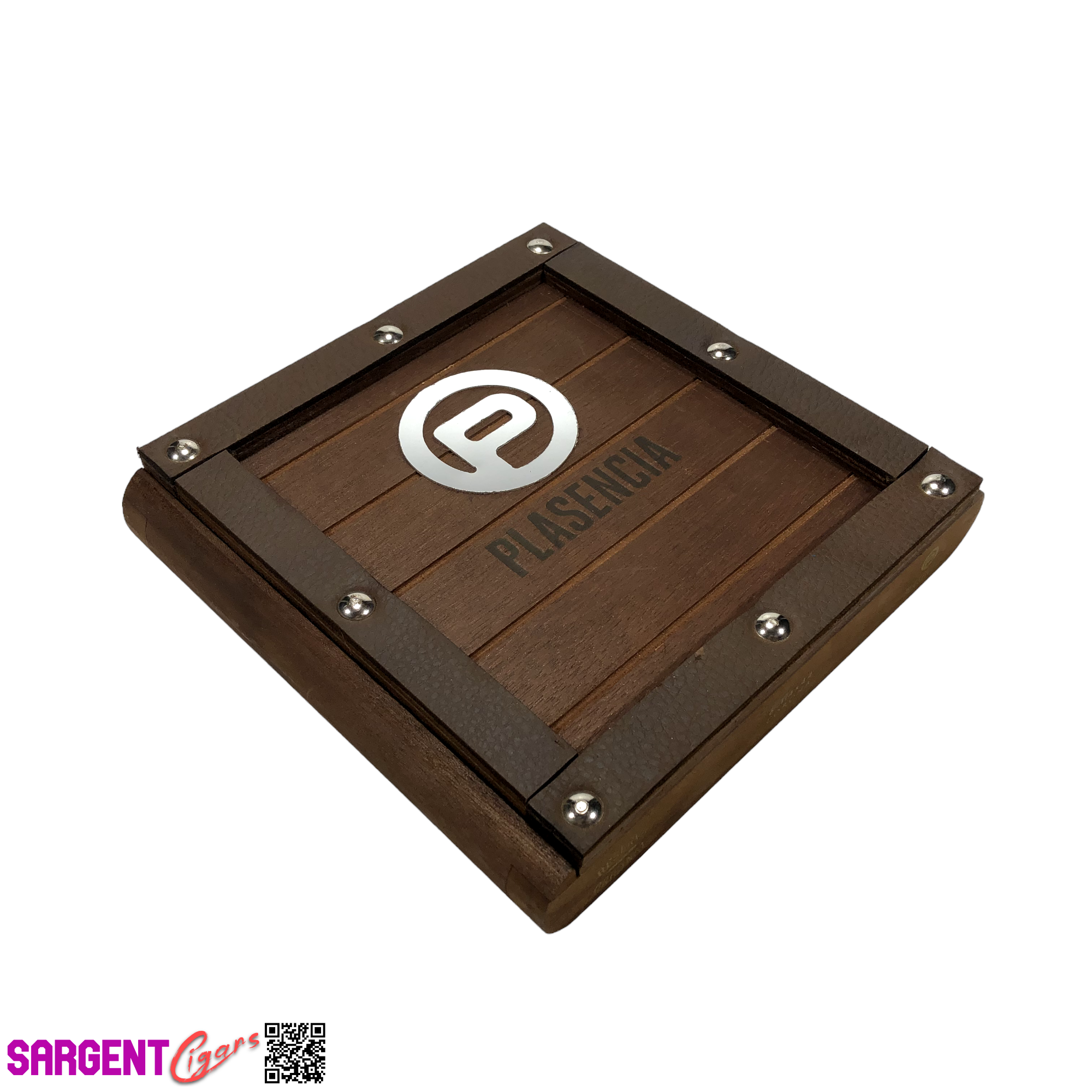 Plasencia Reserva Corona Empty Wooden Cigar Box 8x7.5x1.5 – Sargent Cigars